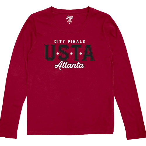USTA Atlanta City Finals 2023 Long Sleeve Tee – Cute Tennis Stuff